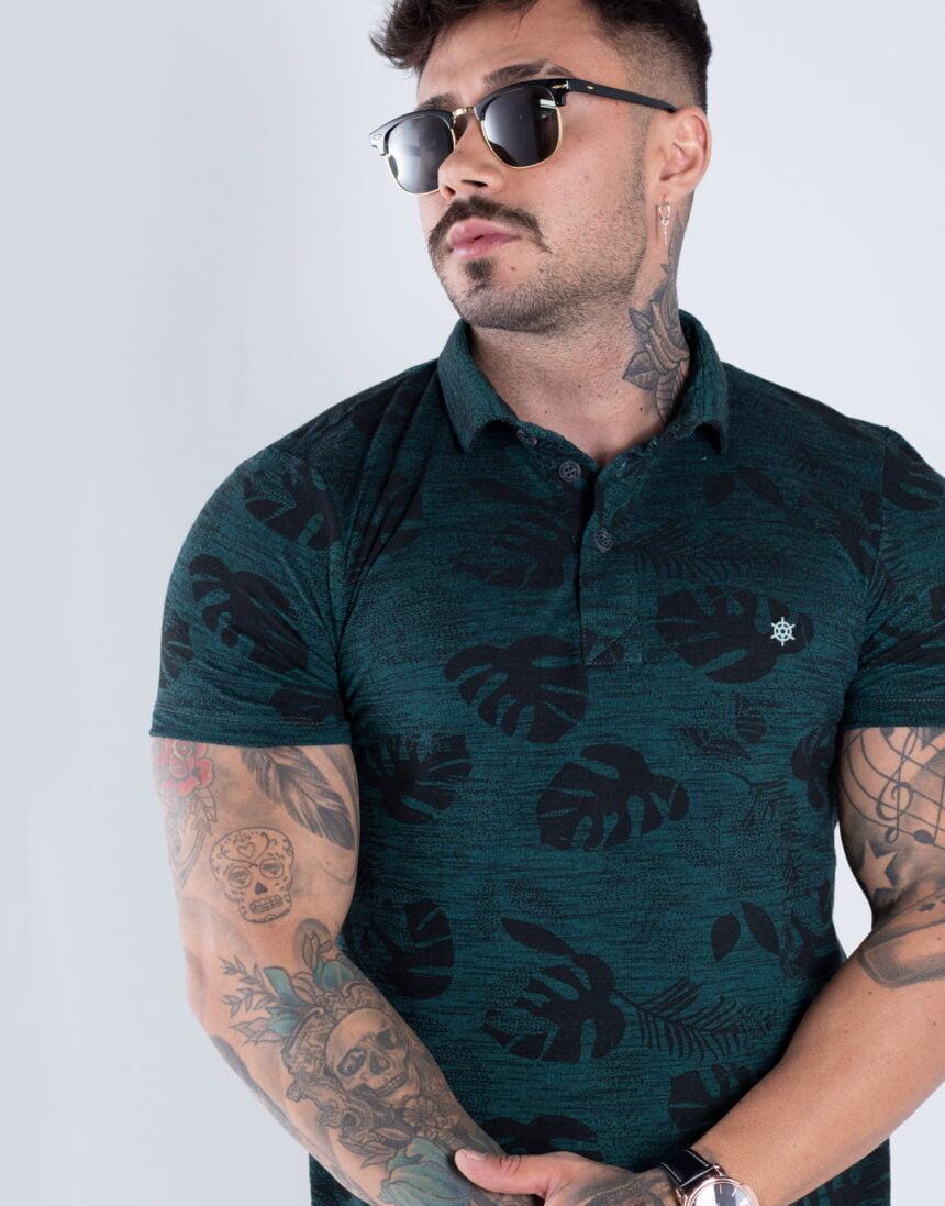 Gola Polo Blend Flower – Roupa masculina