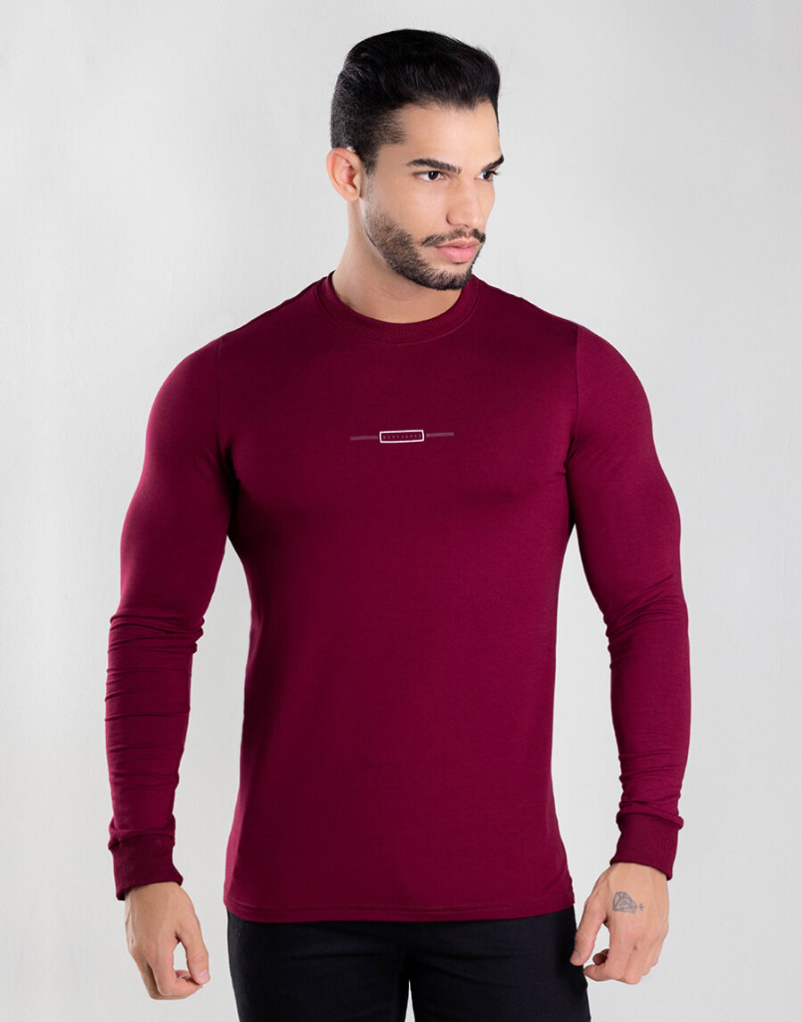 Manga Longa Moletinho com Elastano Alta Elaticidade e Conforto Termico ...